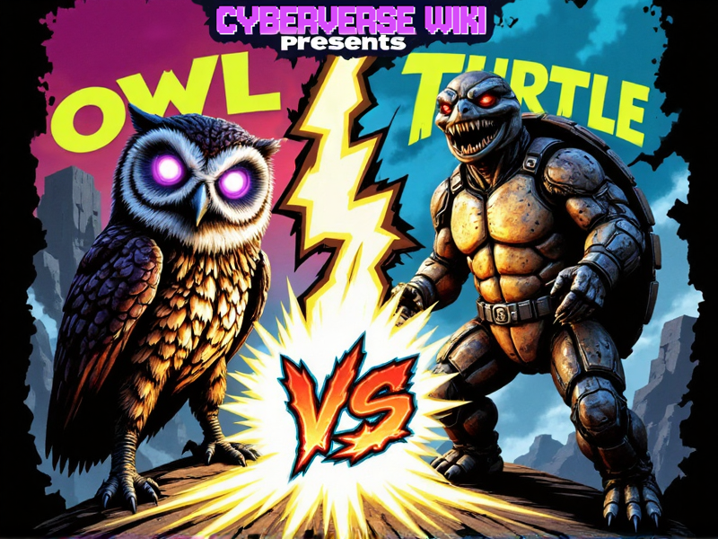 Cyberverse Wiki - Owl vs Turtle